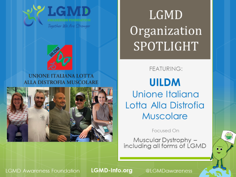 LGMD ORGANIZATION: UILDM LGMD Group - LGMD Awareness Foundation